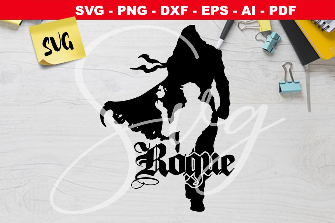 RPG Rogue Silhouettes Svg RPG Class Emblem Svg RPG Svg D20 - Etsy