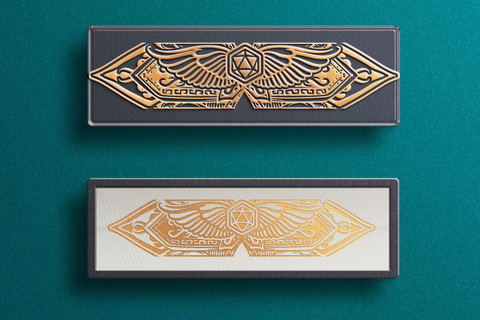 RPG Dice & Pencil Box Design Svg Celestial Warlock Fey - Etsy