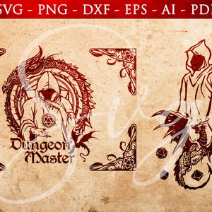 Game Master Screen Svg, Dungeon Master Screen Cut File, Rpg Games Svg ...