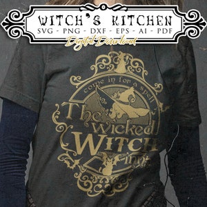 Witch's Kitchen Svg, the Wicked Witch Inn, Magic Kitchen Svg, Witches ...