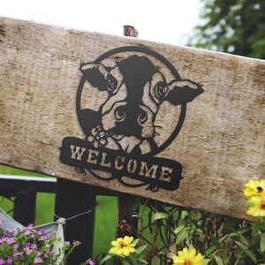 Animal Welcome Sign SVG Bundle: Farmhouse Ranch Decor (digital Files ...