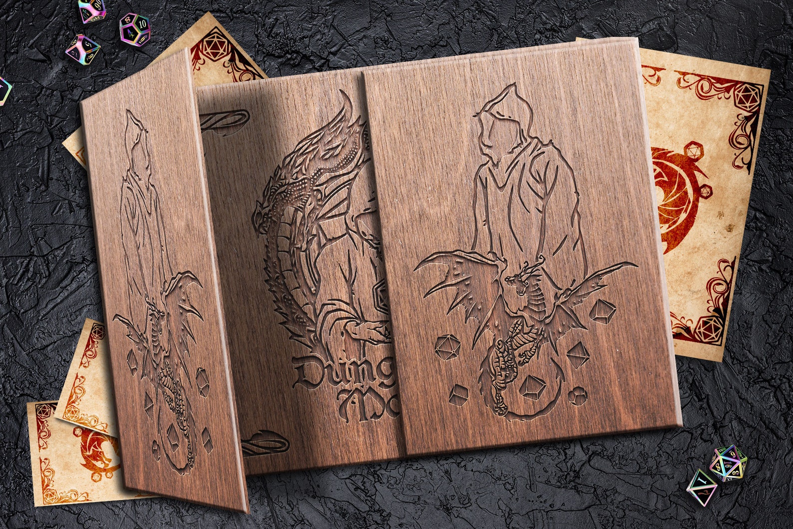 Game Master Screen Svg Dungeon Master Screen Cut File Rpg - Etsy UK