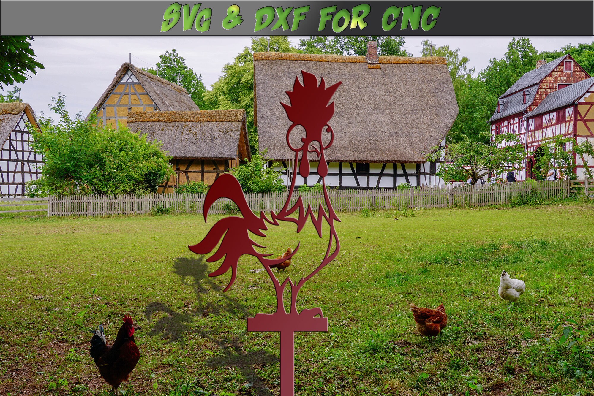 Funny Chickens Stakes SVG Chickens CNC Chicken Yard Garden | Etsy Australia