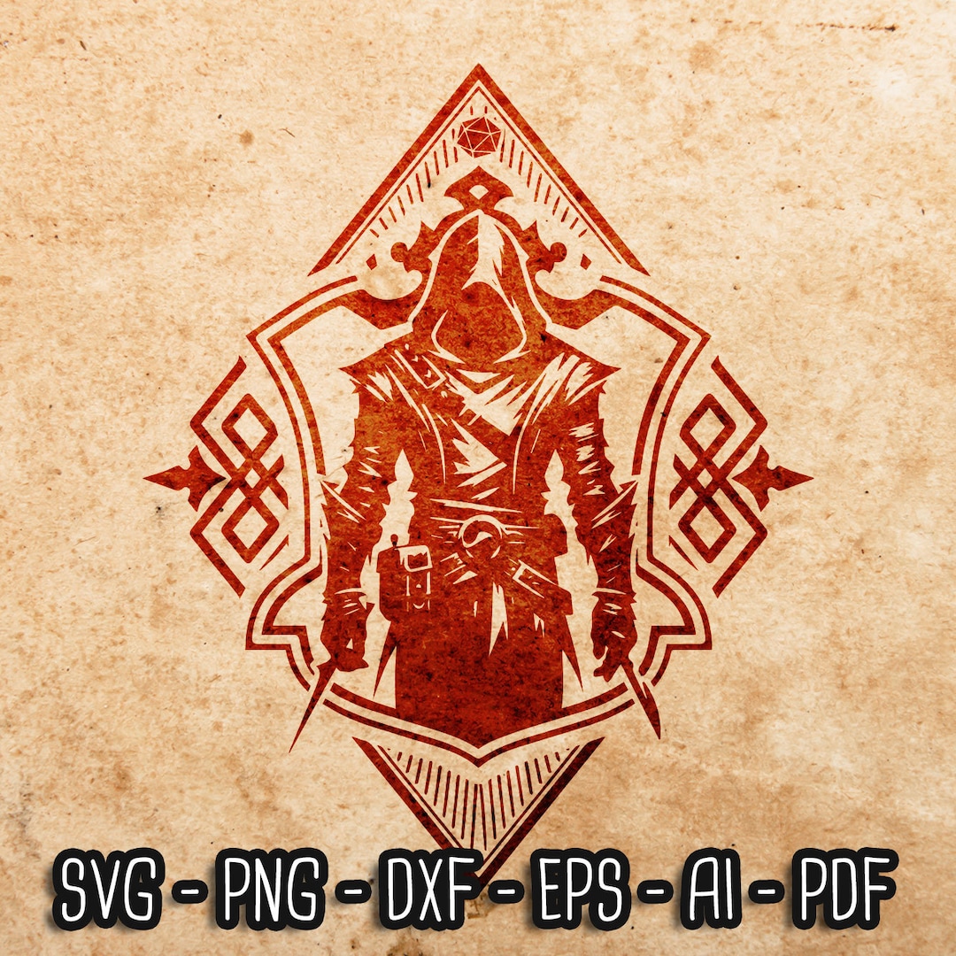 Rogue Svg, Class Emblem Character, Fantasy Tabletop Wargames, D20, Rpg ...