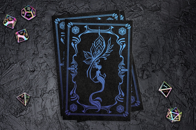 RPG Spell Cards BUNDLE Svg Mystical Design Block Card Svg - Etsy