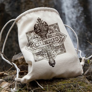 Cleric Rules SVG, RPG Class Emblem, D20, Rpg Games Svg, Pathfinder ...