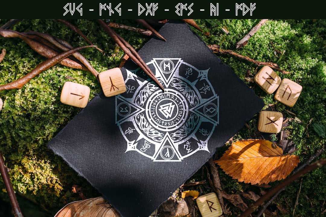 Arcane Circle SVG: Celtic Runes, Viking Symbol (digital File) - Etsy