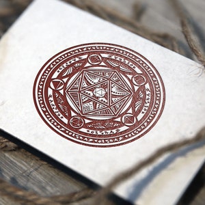 D20 SVG, Tribal Magic Circle, RPG Arcane Circle, Polyhedral Dice Svg ...