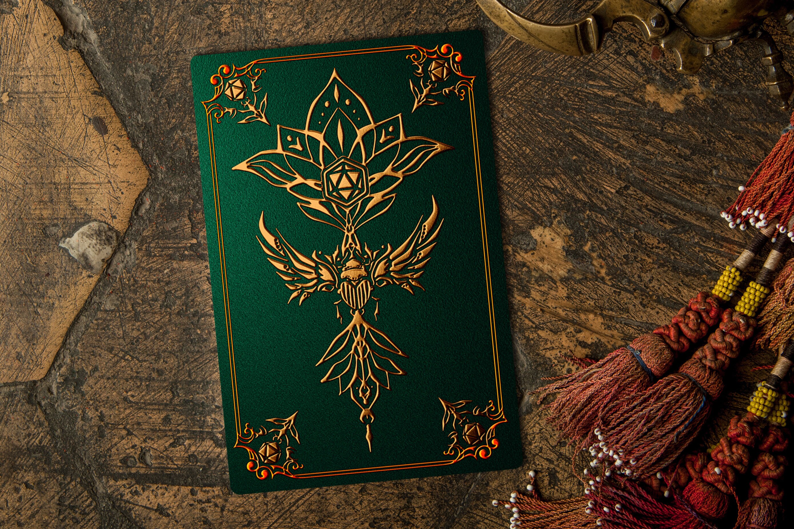 RPG Spell Cards Svg Egyptian Scarab Mystical Design Block - Etsy