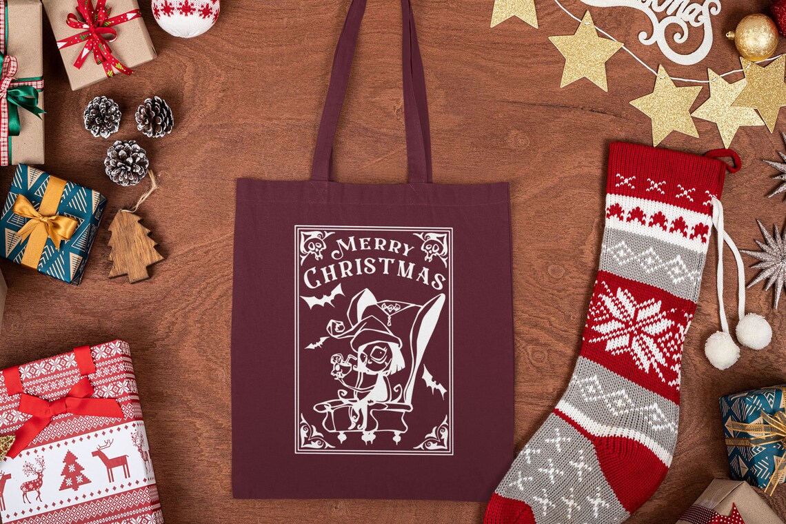 Gothic Vampire Christmas SVG: Creepy Witchy Gothmas (digital Files) - Etsy
