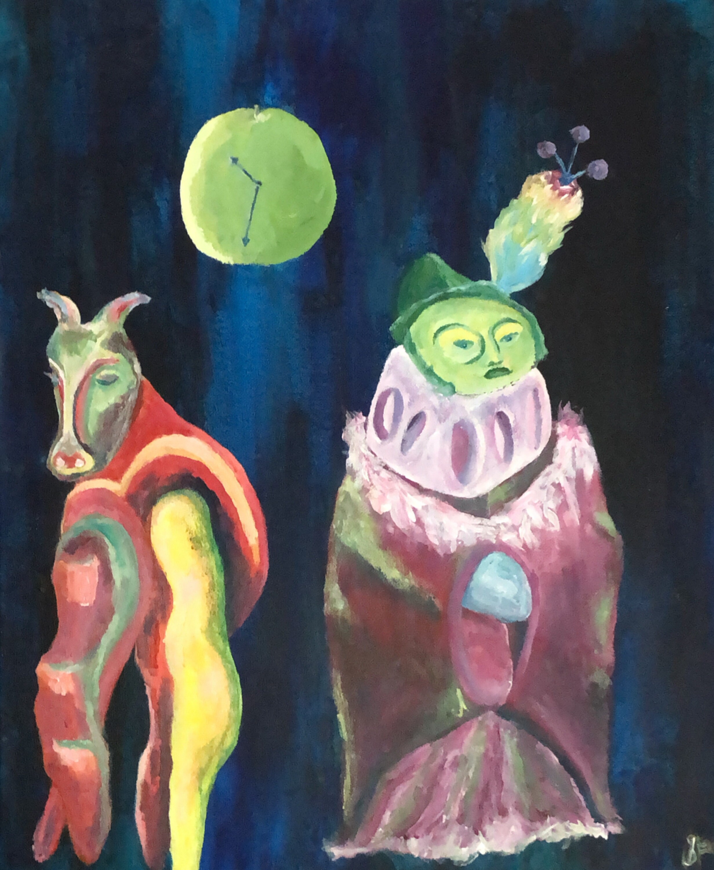 Waiting Painting 8X10 Print - Etsy