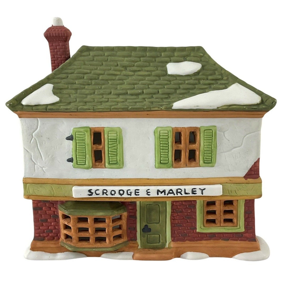 Dept 56 Christmas Scrooge & Marley Counting House #6500-5 Dickens ...