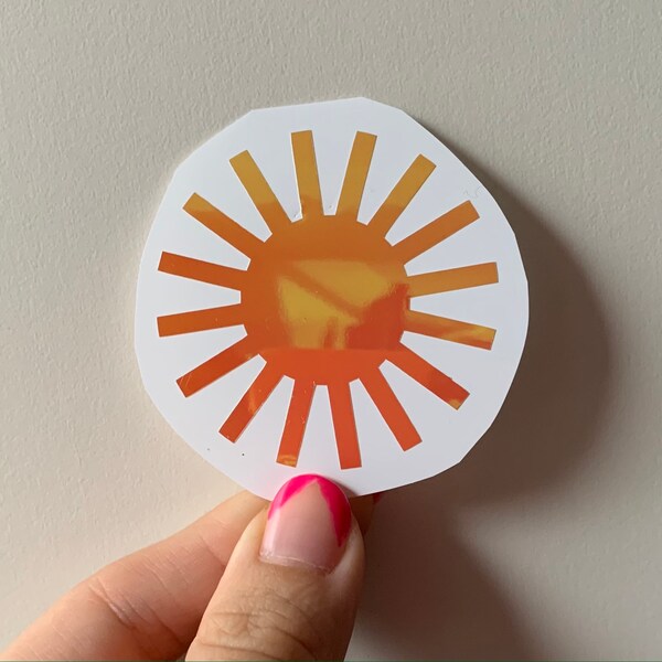 Sun Decal - Etsy