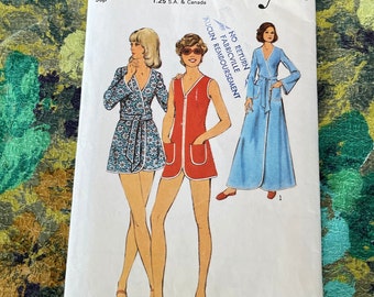 Vintage Style Robe Pattern - Etsy