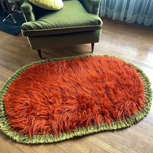 Vintage Shag Rug - Etsy