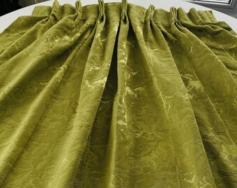 60s Green Curtains - Etsy
