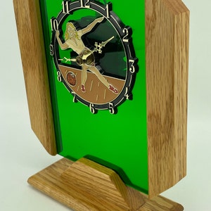 Bowling Clock Vintage 80s Bowling Clock on Plexiglass and - Etsy