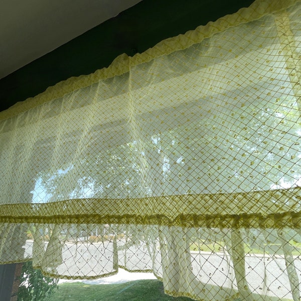 Ruffled Valance - Etsy