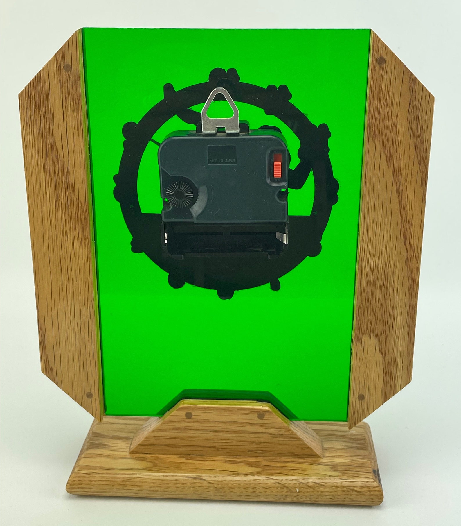 Bowling Clock Vintage 80s Bowling Clock on Plexiglass and - Etsy