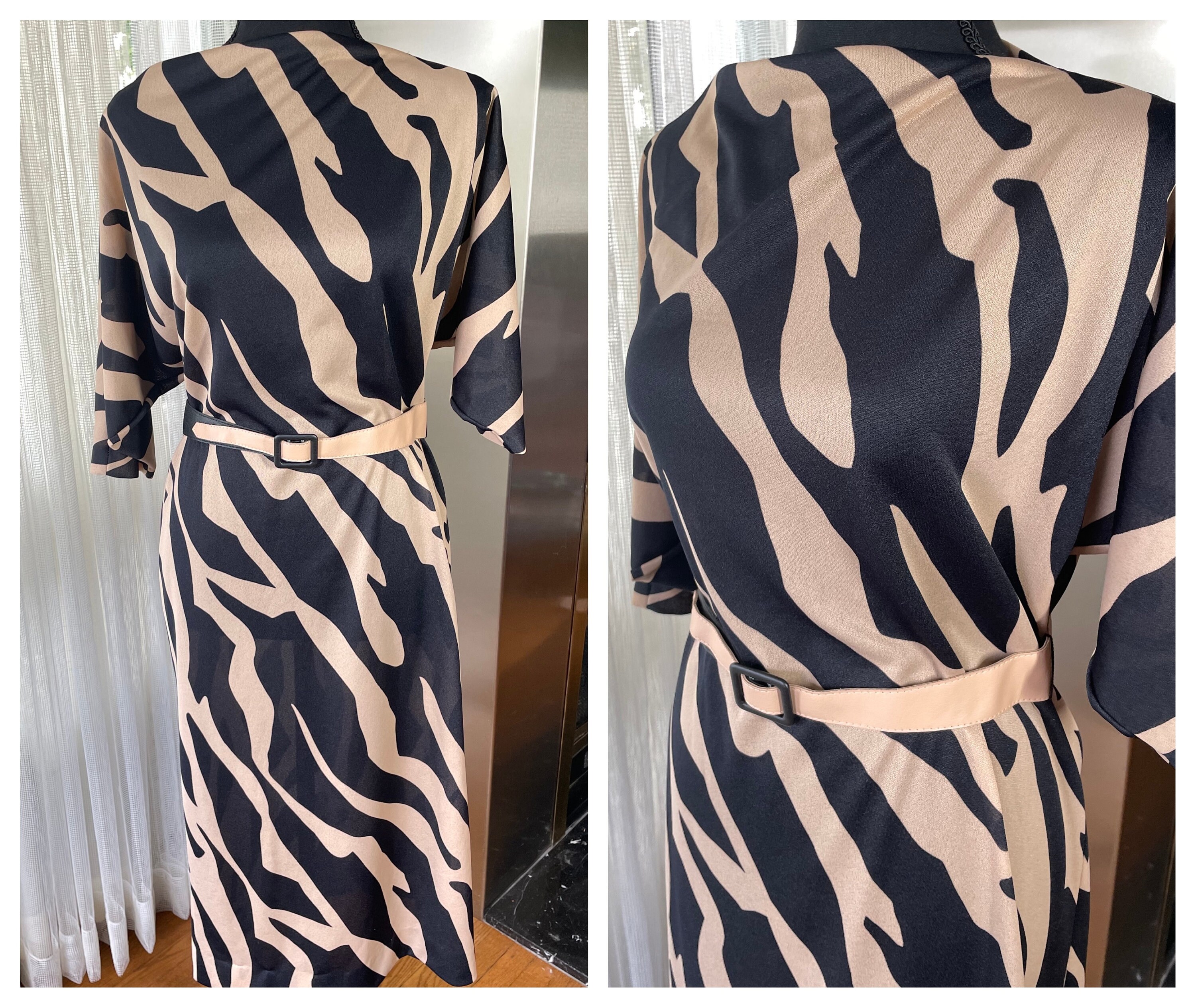 Prettiest Zebra Prom Dress In The World