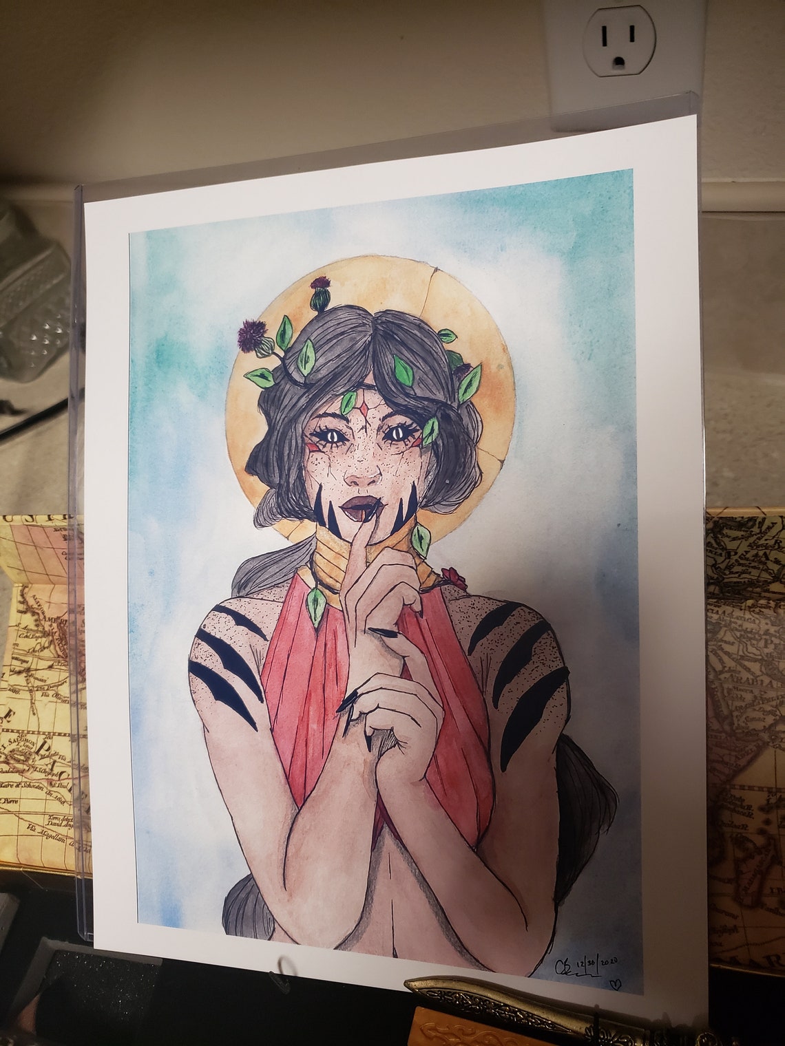 Original Piece Plant Goddess - Etsy