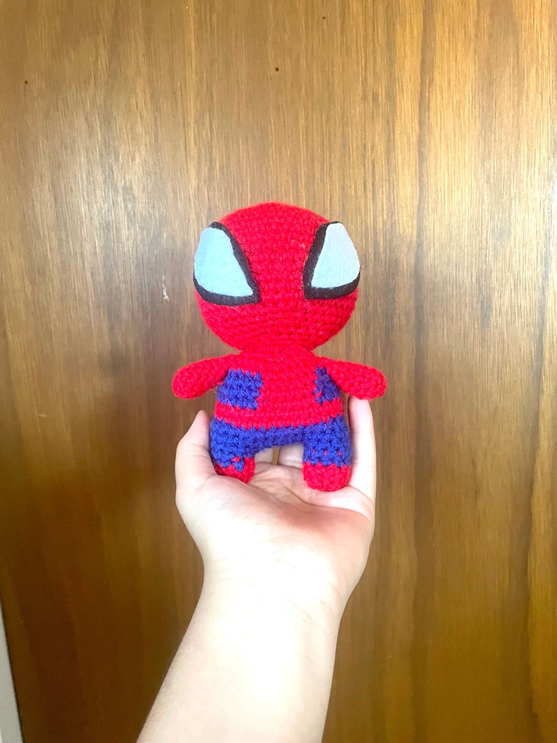 Spider-man Crochet Plushiegifts for Himgifts for Her Spider-man Gifts ...