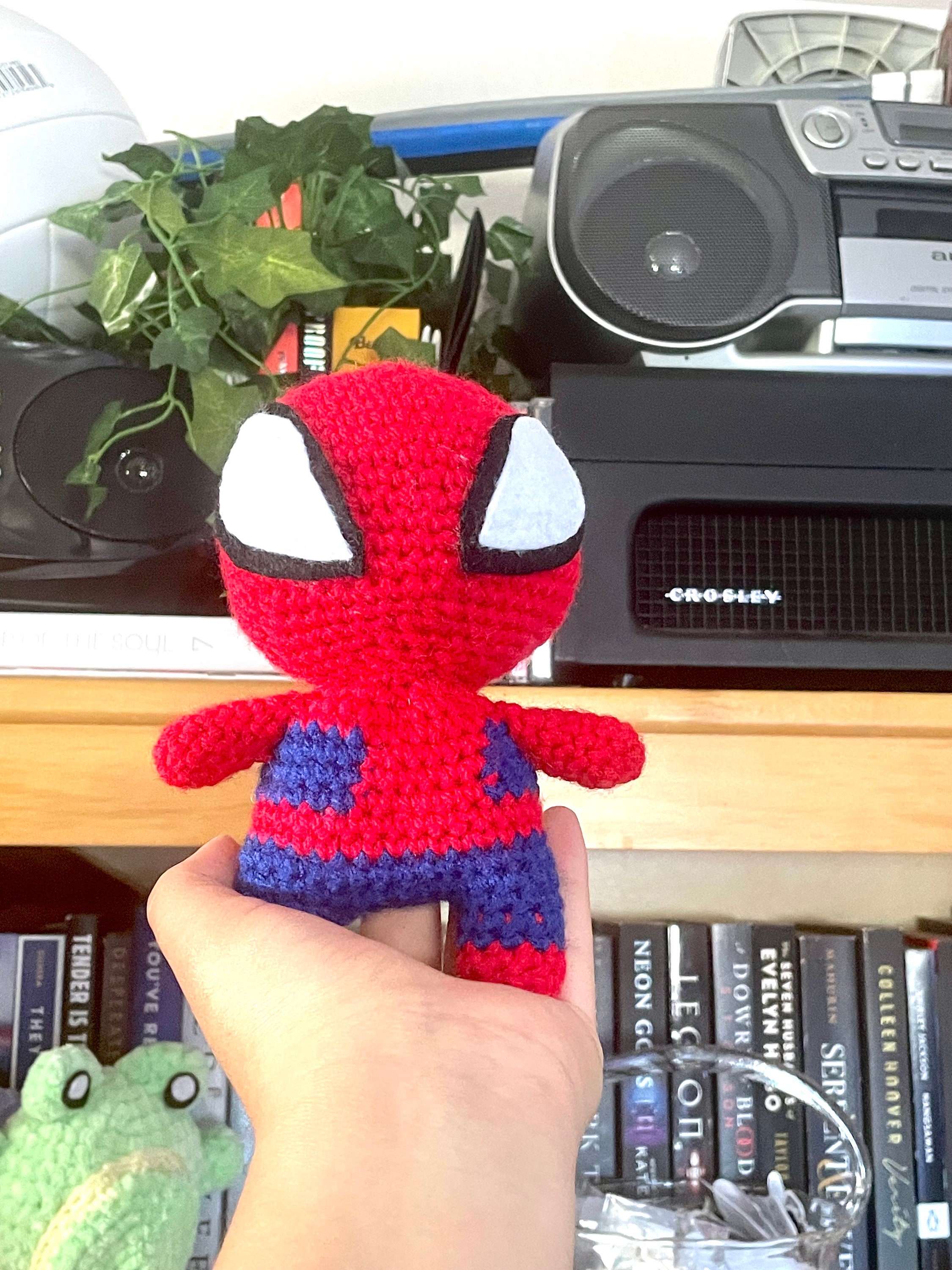 Spider-man Crochet Plushiegifts for Himgifts for Her Spider-man Gifts ...