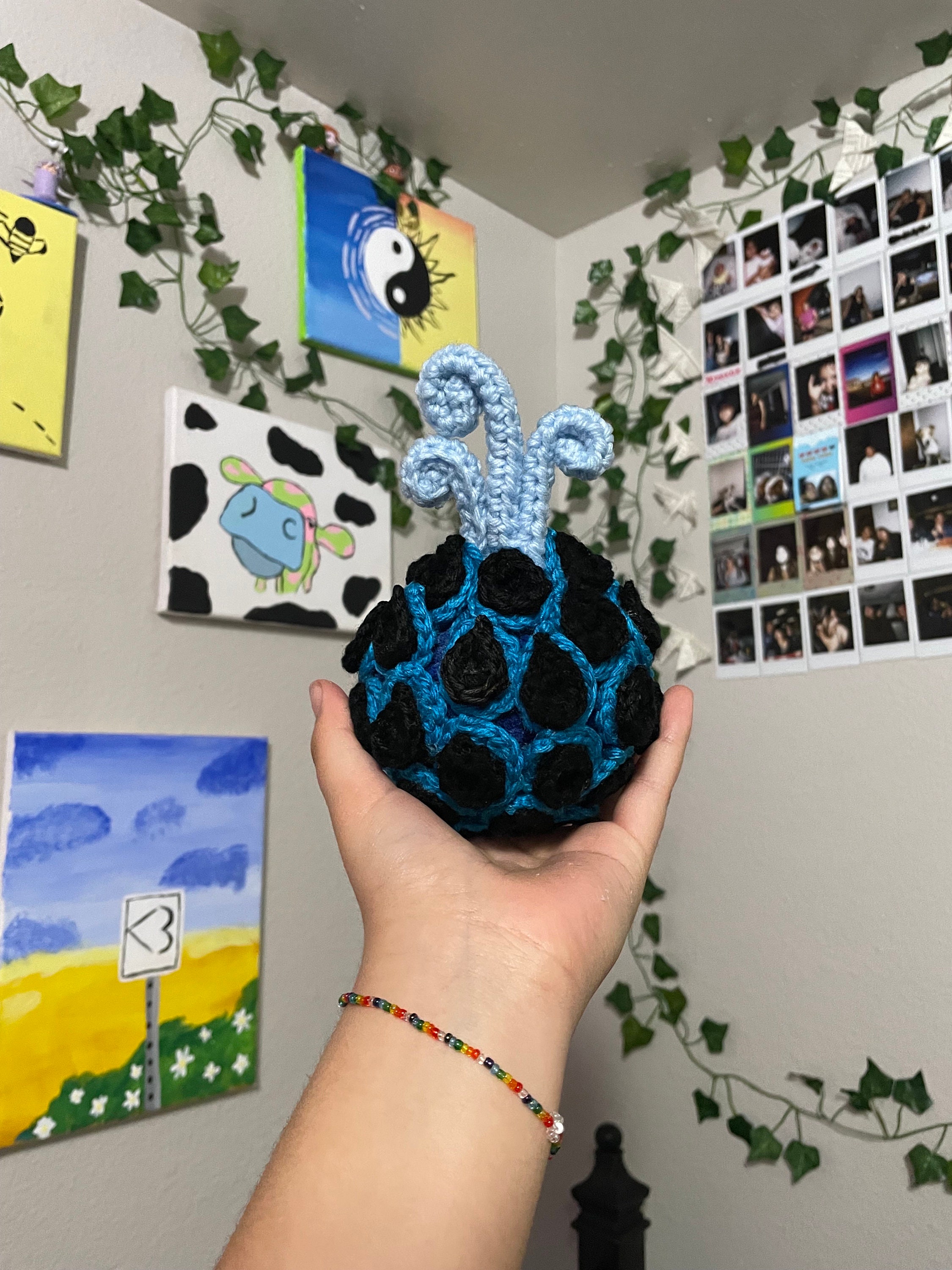 Crochet Devil Fruit Anime Gift One Piece - Etsy