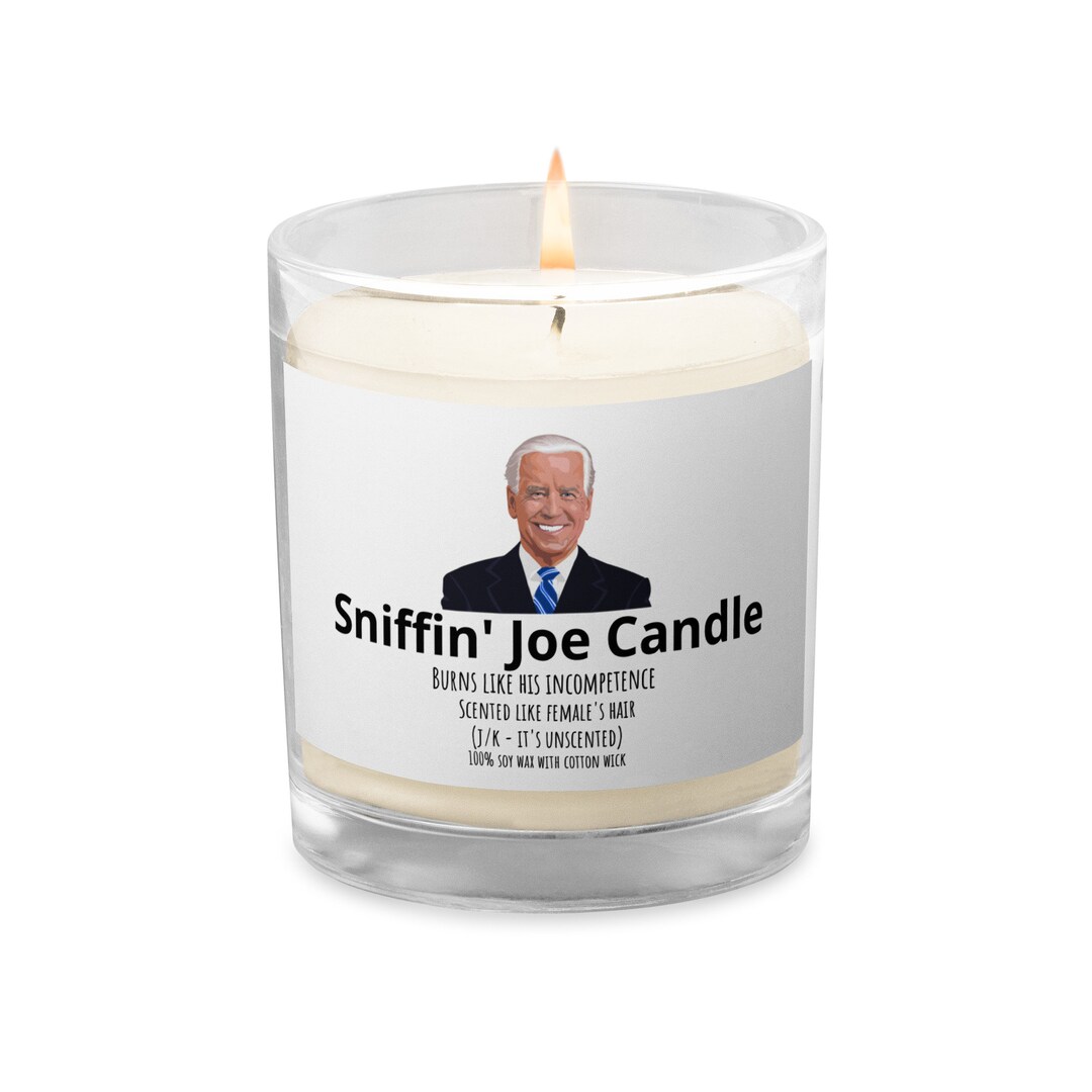 White Elephant Republican Joe Biden Candle Gag Gift, Sniffin' Joe ...