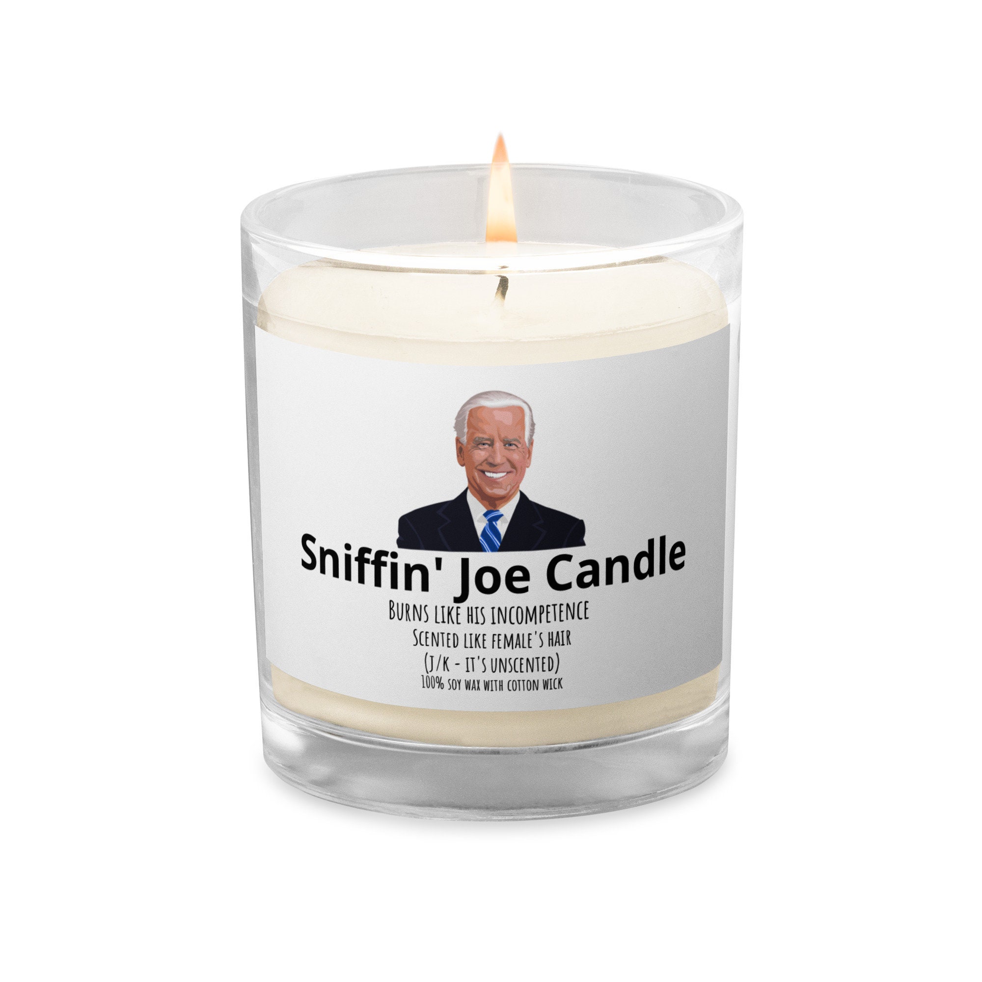 White Elephant Republican Joe Biden Candle Gag Gift, Sniffin' Joe ...