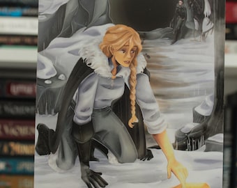 Glow Fanart Print Plated Prisoner Auren X Slade - Etsy