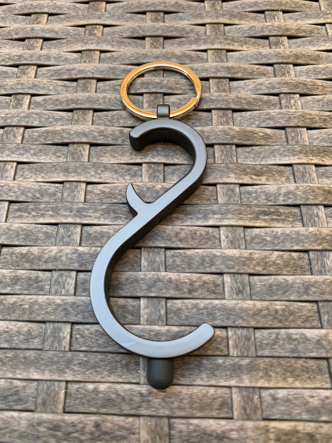 Bottle Opener Key Chain (black), No Touch Door Opener, Stylus Key Chain ...