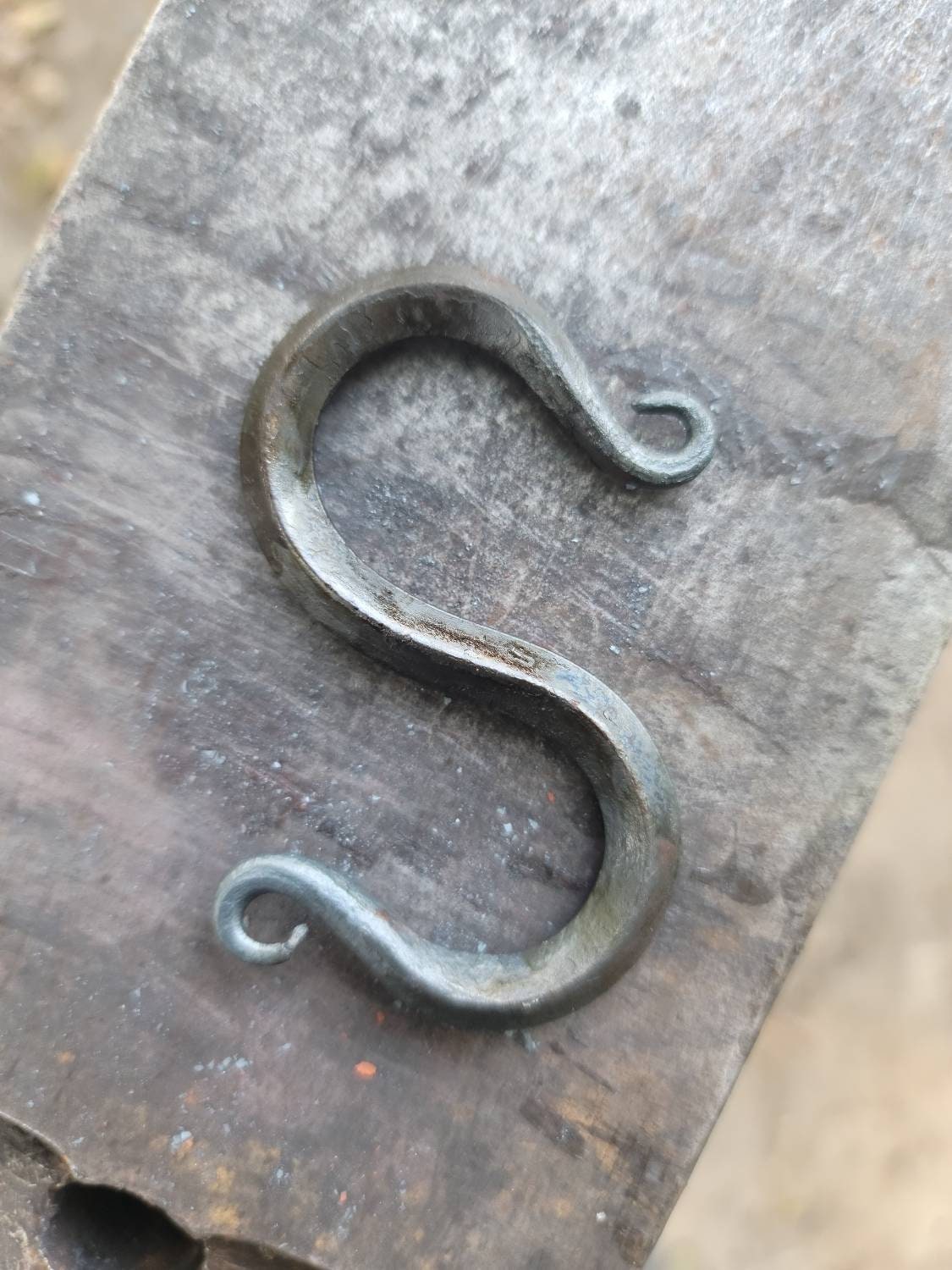 Hand Forged S Hook-diamond Shaped - Etsy