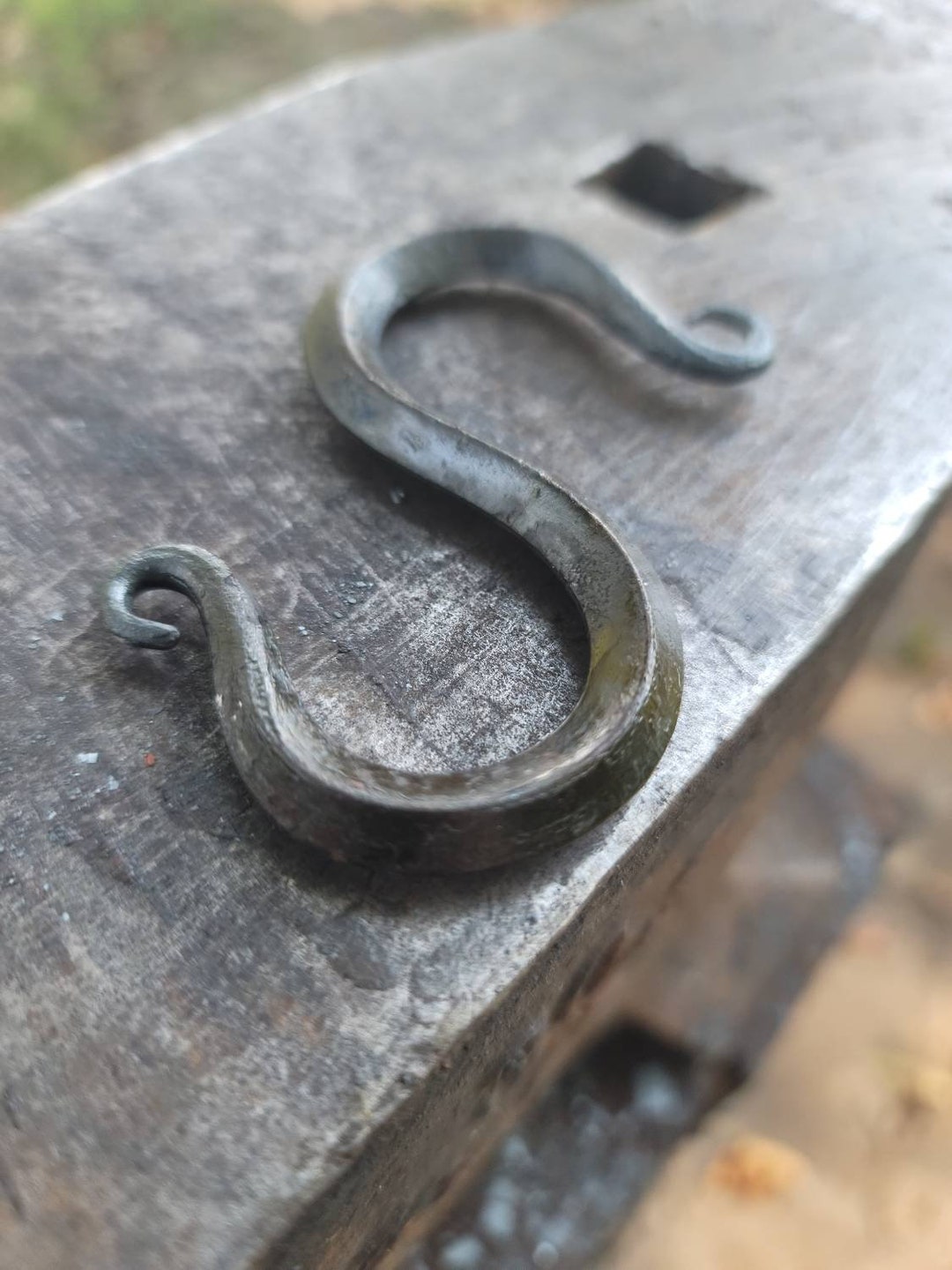 Hand Forged S Hook-diamond Shaped - Etsy
