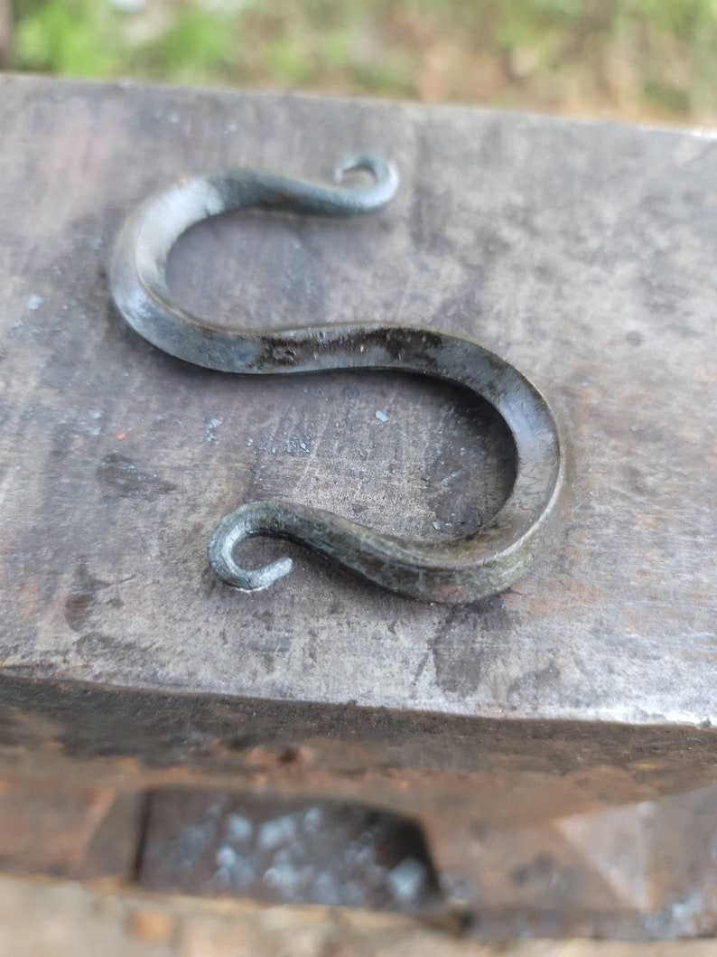 Hand Forged S Hook-diamond Shaped - Etsy