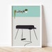 Piano Keys Print - Pianist Music Poster, Music Studio Decor, Minimalist ...