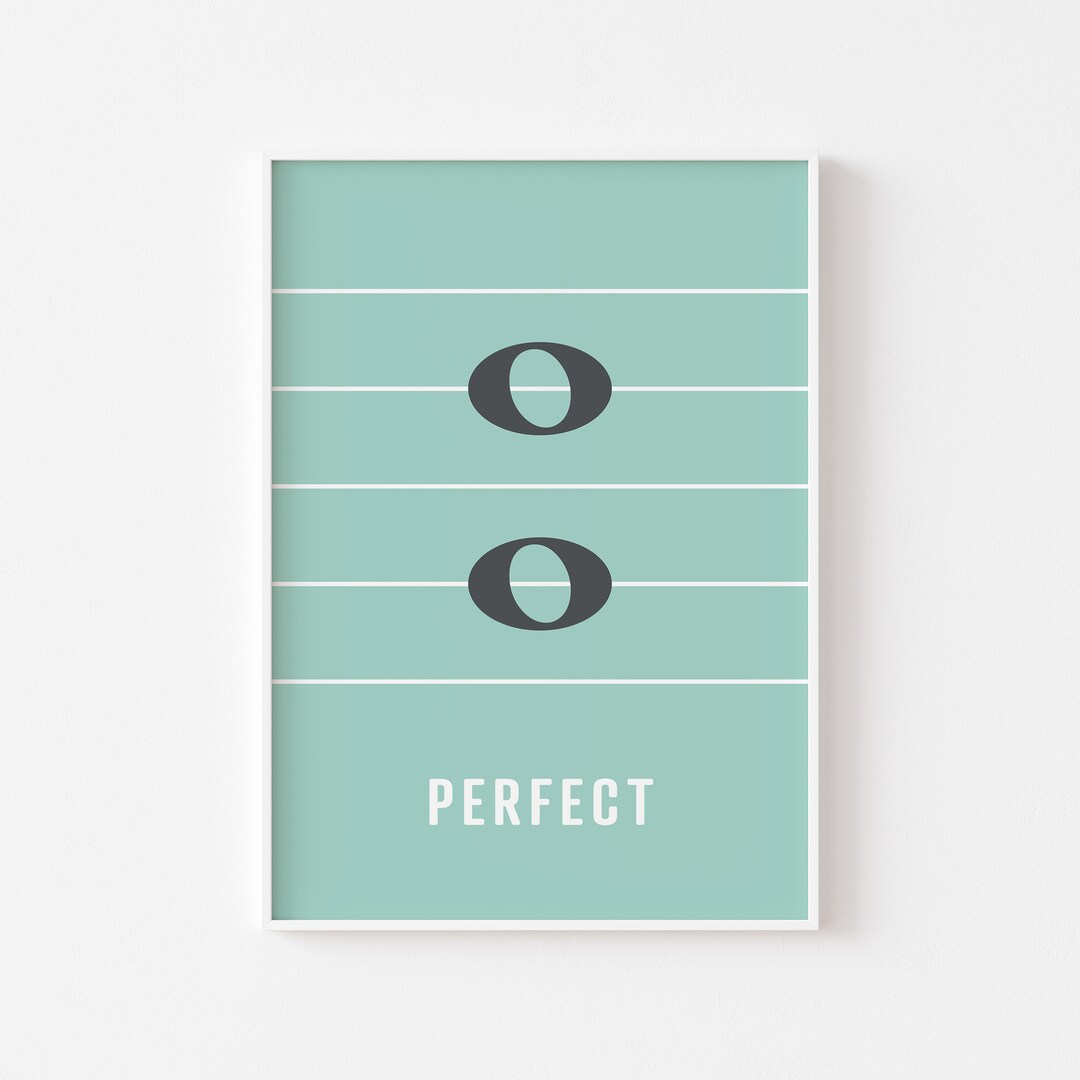 Perfect 5th Print - Music Theory Poster, Perfect Interval, Musical Note ...