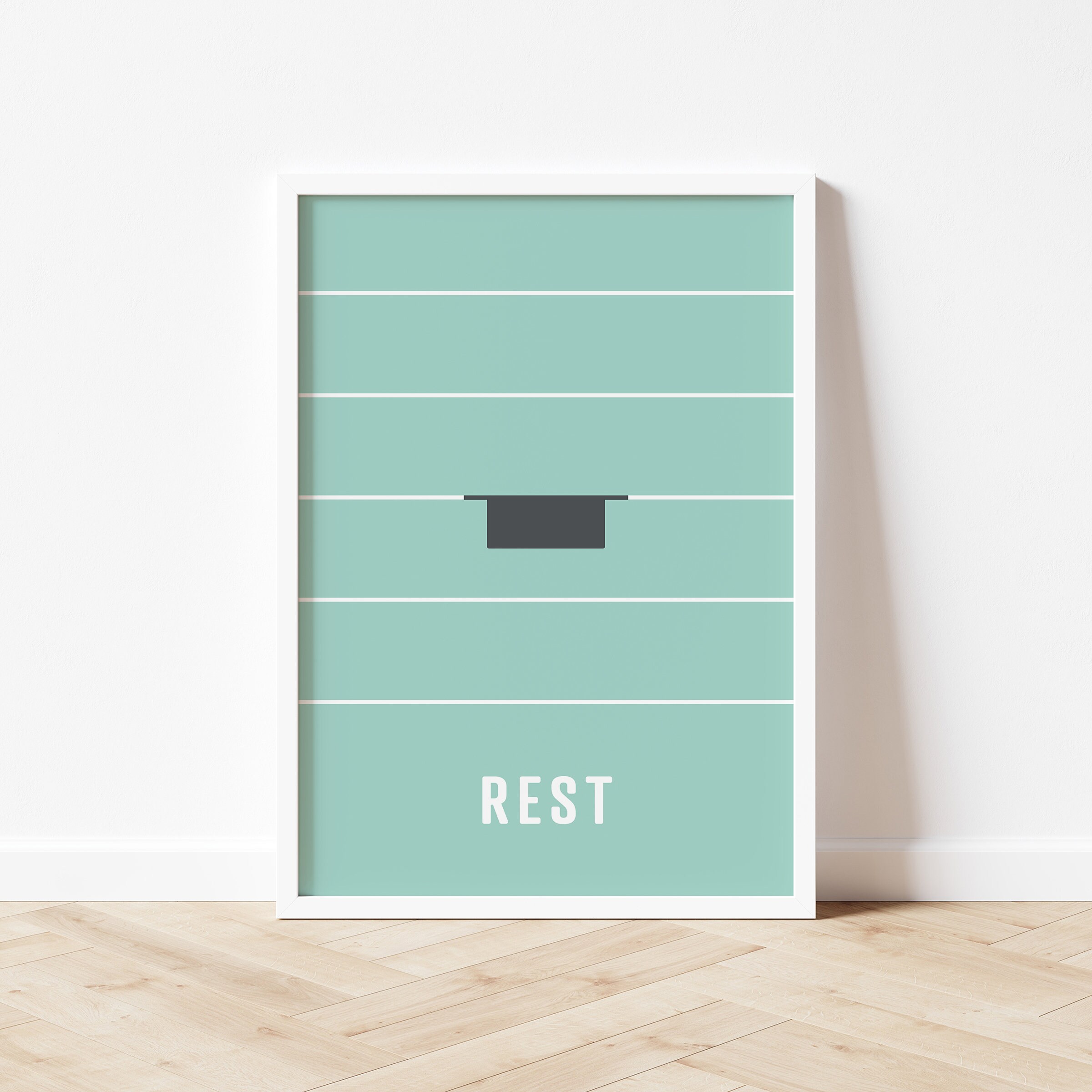 Note Rest Print Semibreve Whole Note, Music Theory Poster, Musical Note ...
