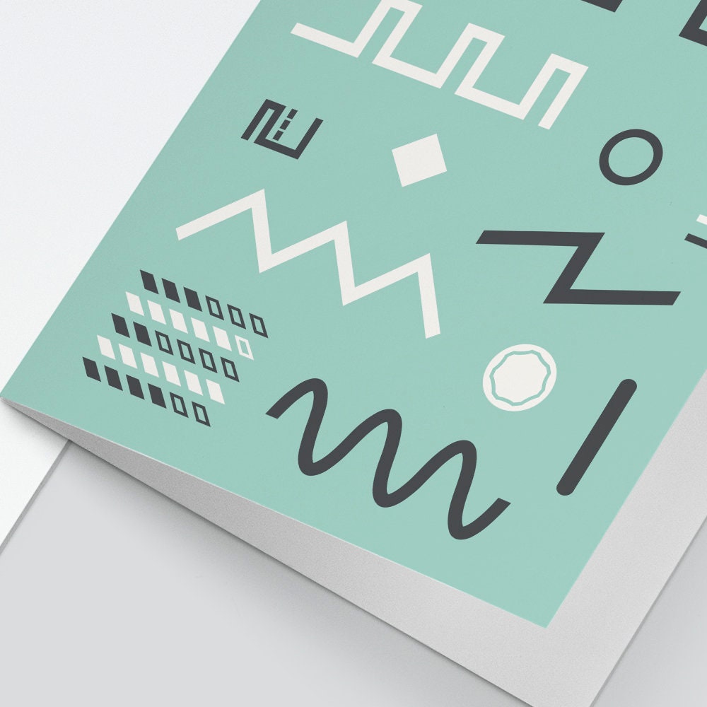 Synth Waveform Greetings Card Music Birthday Card, Synthesizer Card ...