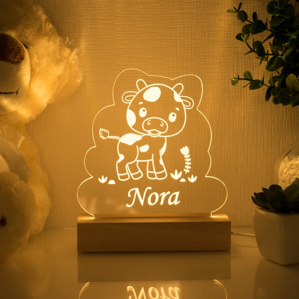 Cow Night Light - Etsy
