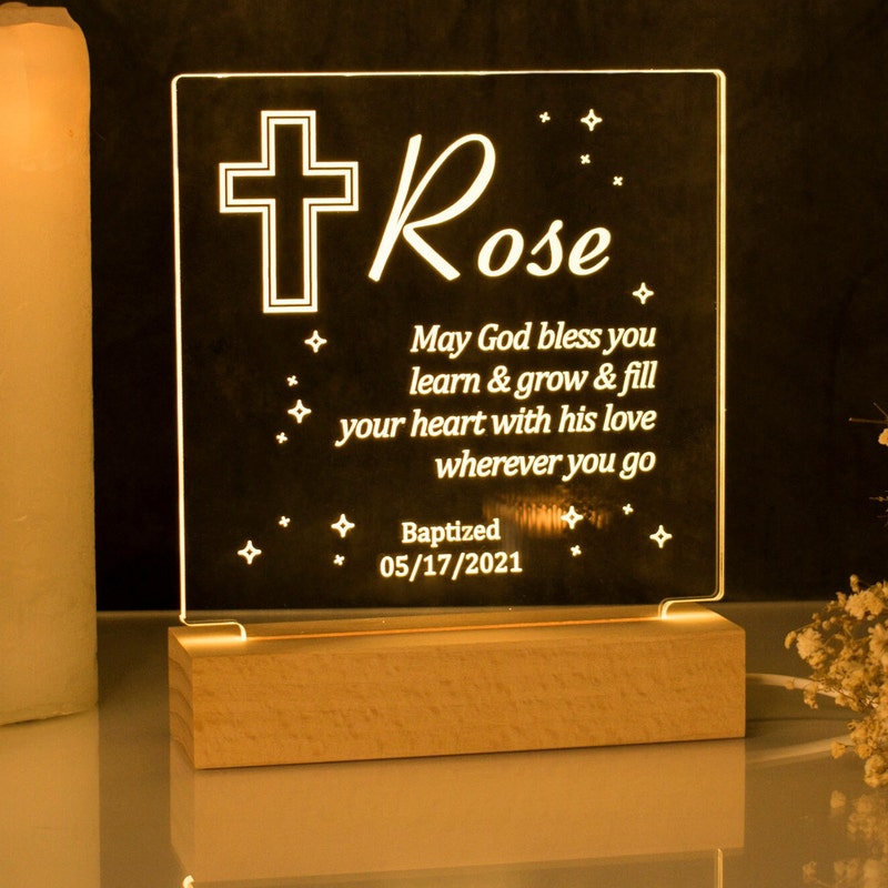 Catholic Night Light - Etsy