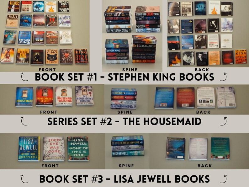 Miniature Books | Tiny Books | Dollhouse Mini Books | Mini Book Set ...
