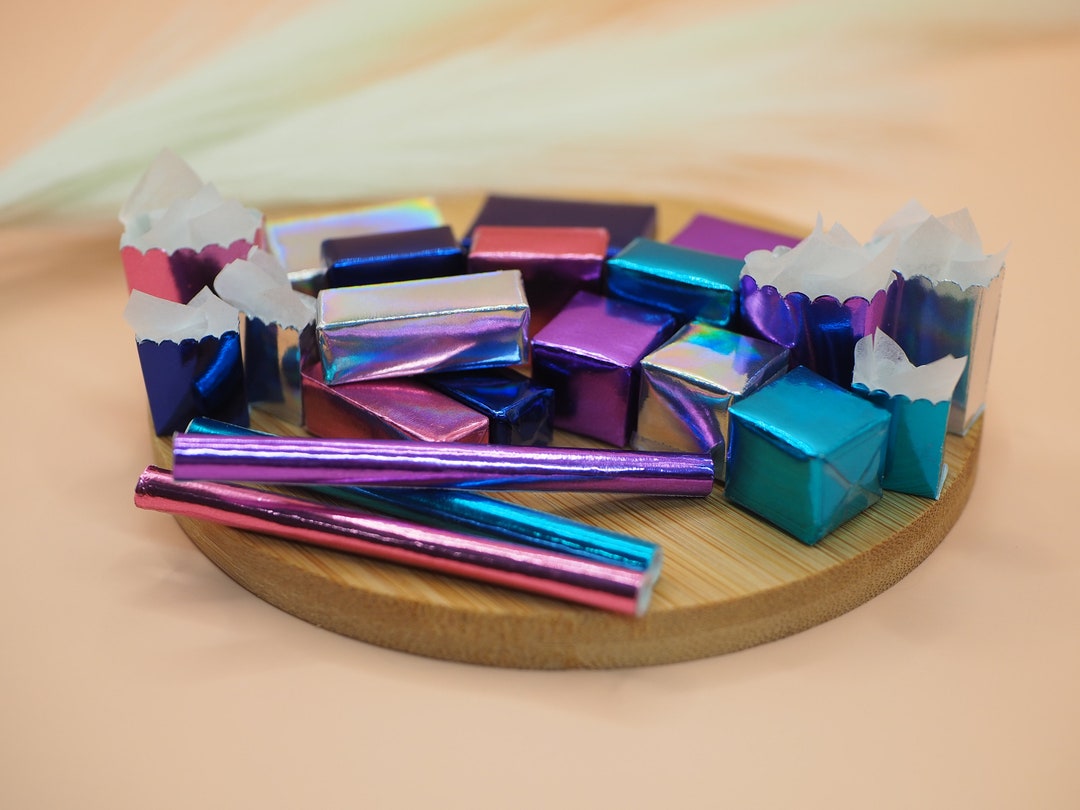 Miniature Metallic Gifts | Metallic Miniatures | Dollhouse Miniatures ...