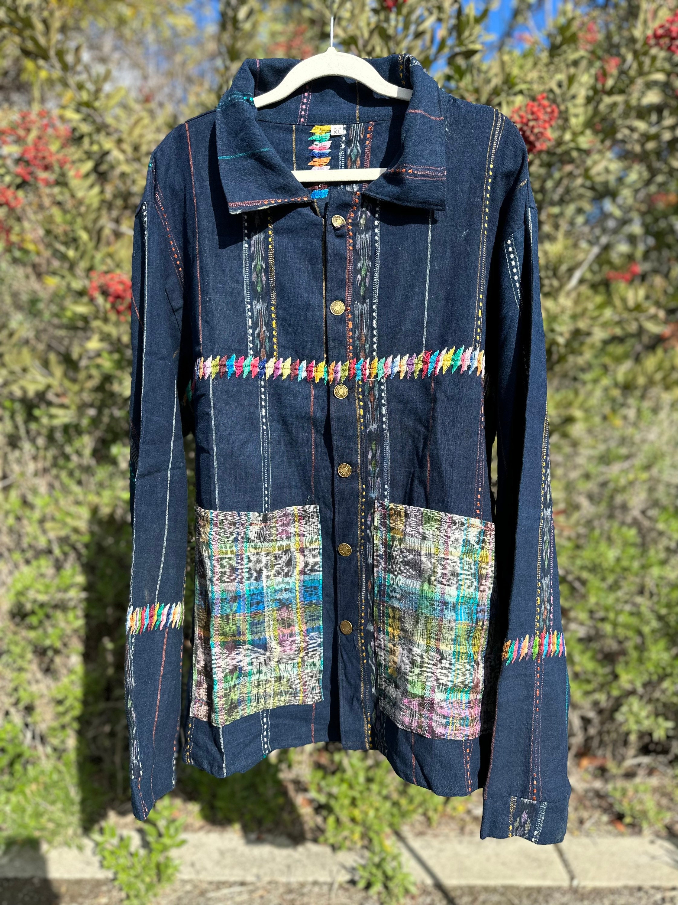 Artisanal Made Chore Jacket Chaqueta Típica Oversized Jacket - Etsy