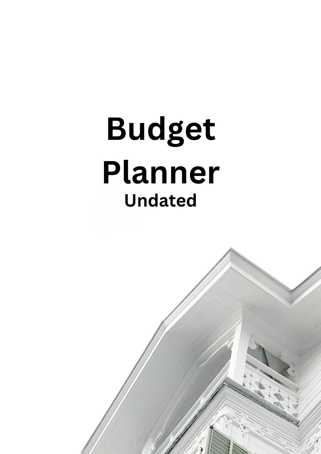 Digital Undated Monthly Budget Planner - Etsy
