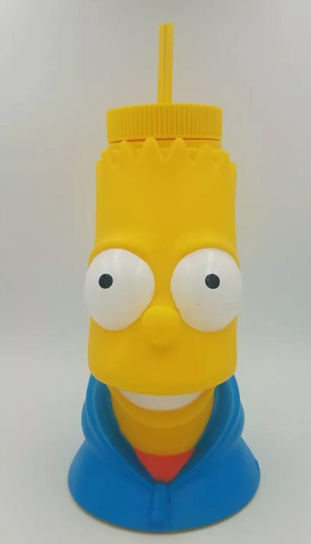 Bart Simpson Water Tumbler Universal Studios 2010 Pre-owned - Etsy