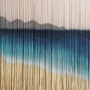 Ocean Beach Hand Dyed Macrame Wall Hanging Large Tapestry - Etsy