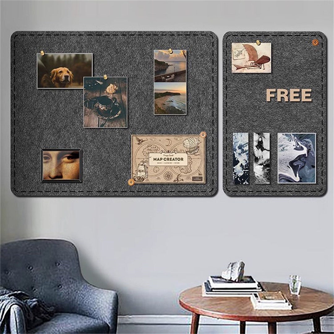 Large Felt Board Wall Sticker, School Daily Message Board, Bulletin ...