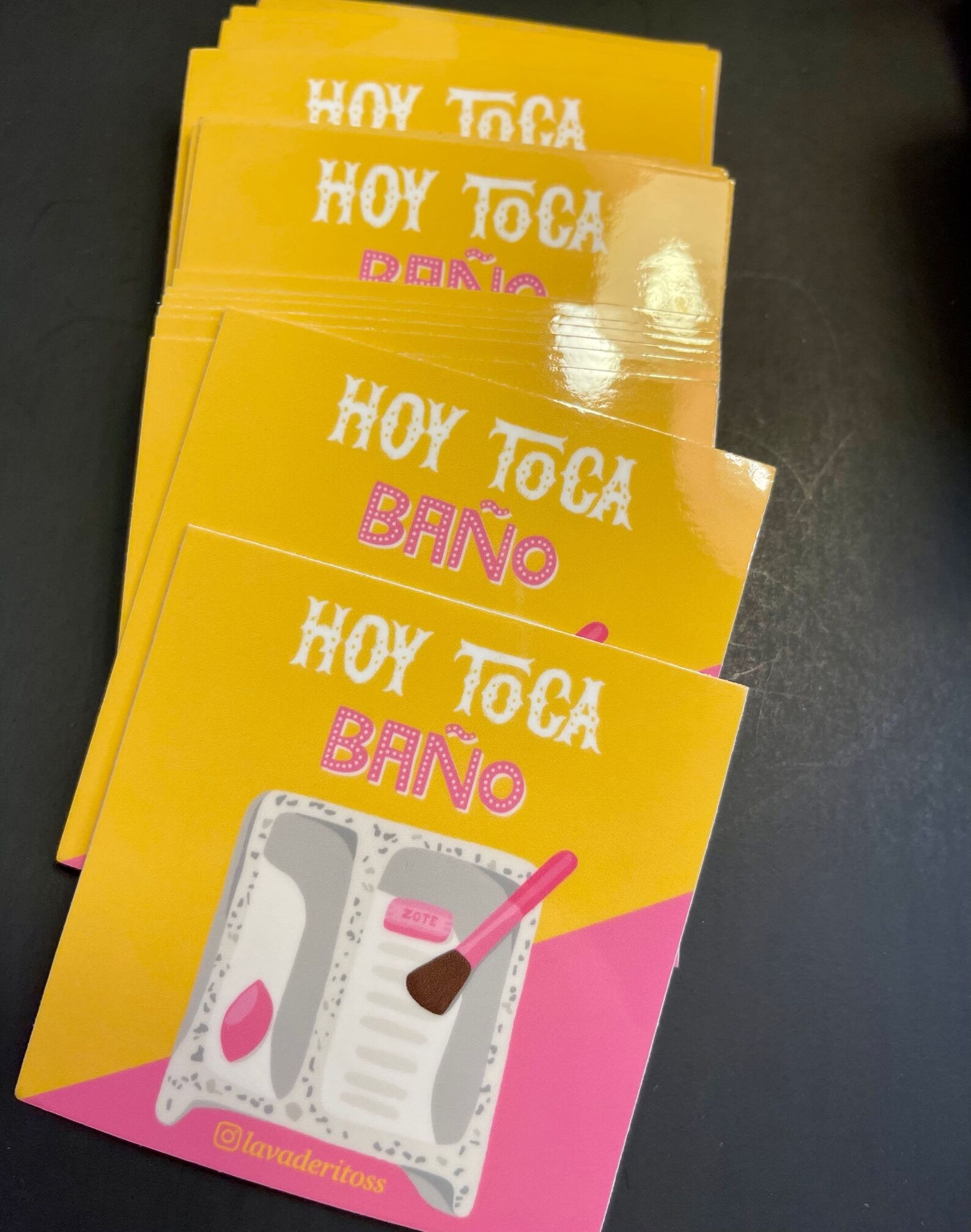 Hoy Toca Baño Sticker - Etsy