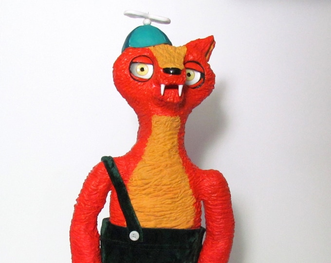 Willy Weasel Willy's Wonderland Inspired 20" Handmade Clay Figure ...